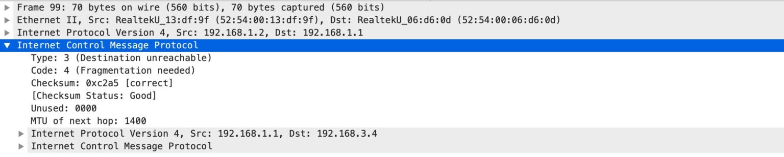 通信経路上のMTU確認方法(Cisco機器)