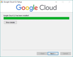 gcloud CLI のインストール(Windows)