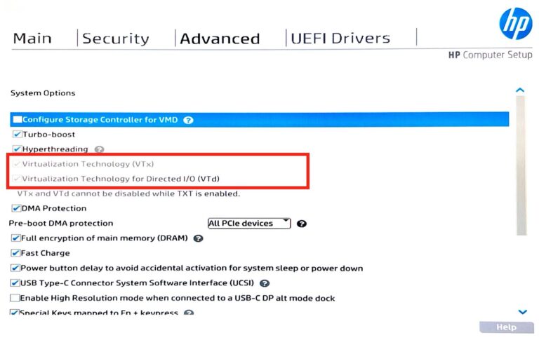 Intel VT-x(CPUの仮想化機能)が有効にならずCMLが起動できない時の対応方法